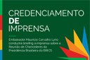 Embaixador Mauricio Carvalho Lyrio conduzirá briefing à imprensa sobre ...